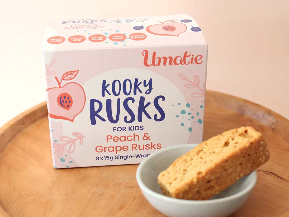 Kooky Rusks - Peach & Grape - Umatie