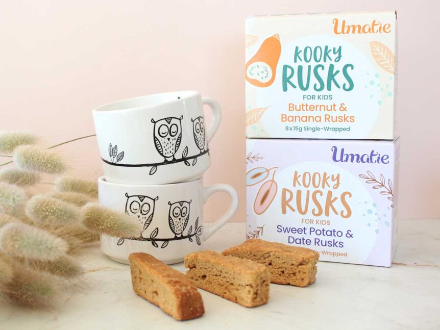 Kooky Rusks - Butternut & Banana - Umatie